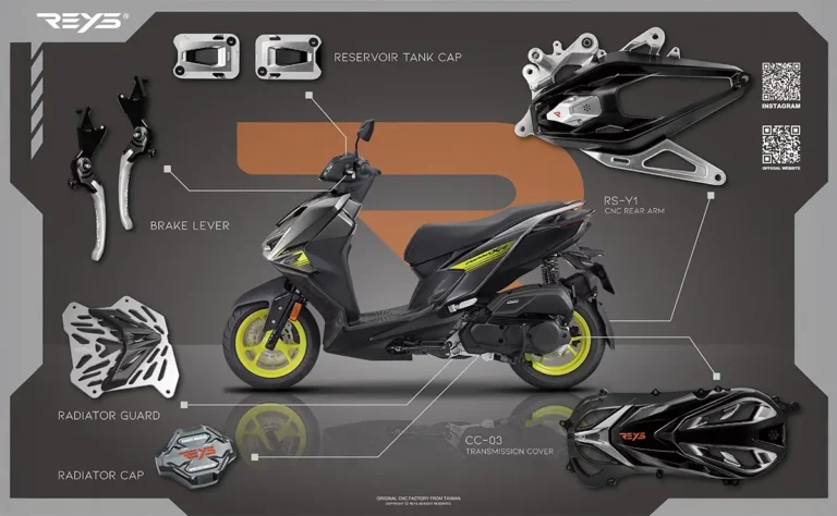 REYS官方網站 | 機車二輪改裝精品零配件 | CNC設計開發製造商